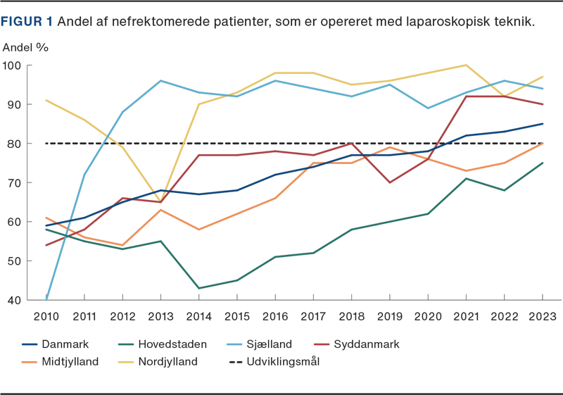 Dansk Renal Cancer Database. Fortsat fokus på minimal invasiv kirurgi | Ugeskriftet.dk